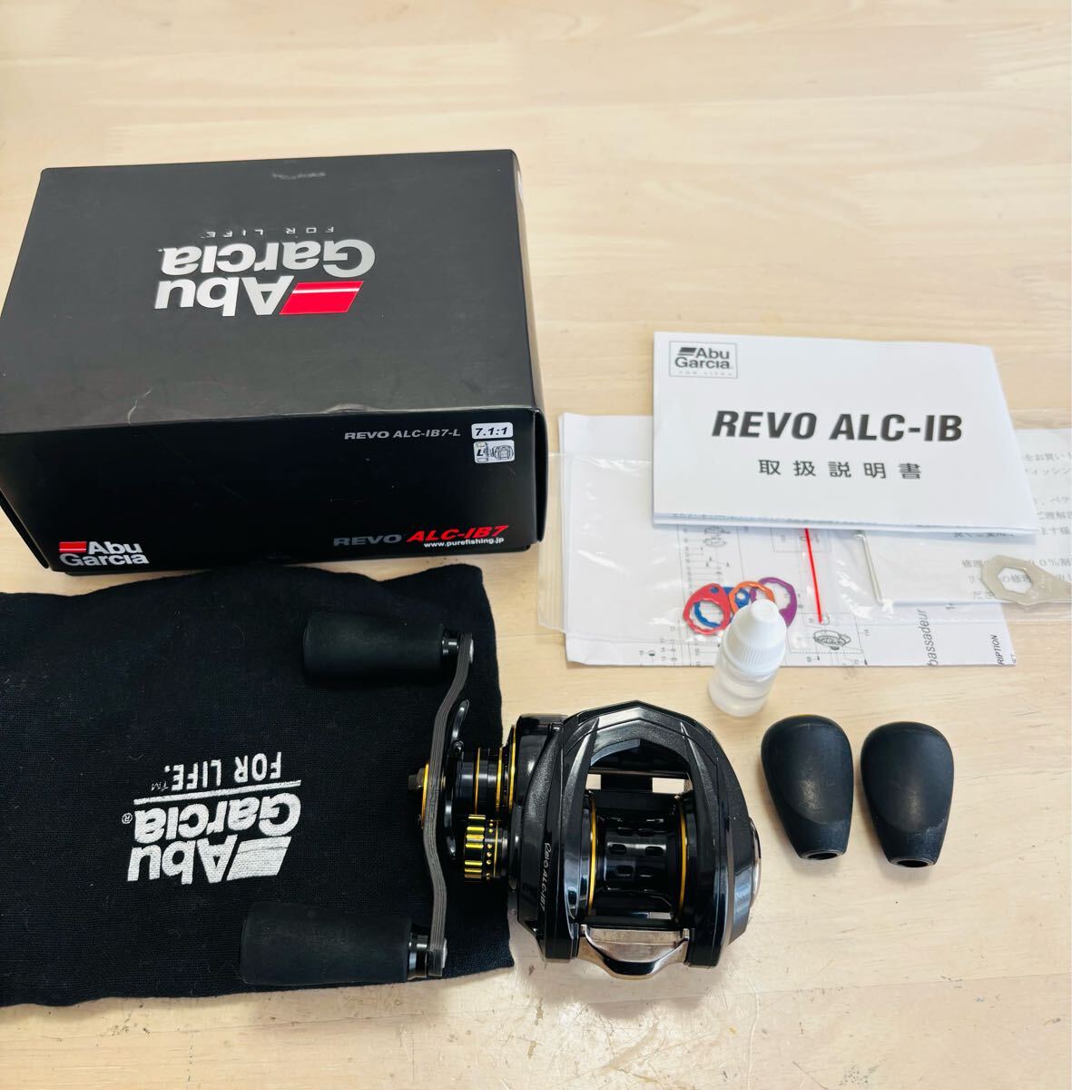 Yahoo!オークション - アブガルシア REVO レボ ALC-IB7 左巻 カスタム...
