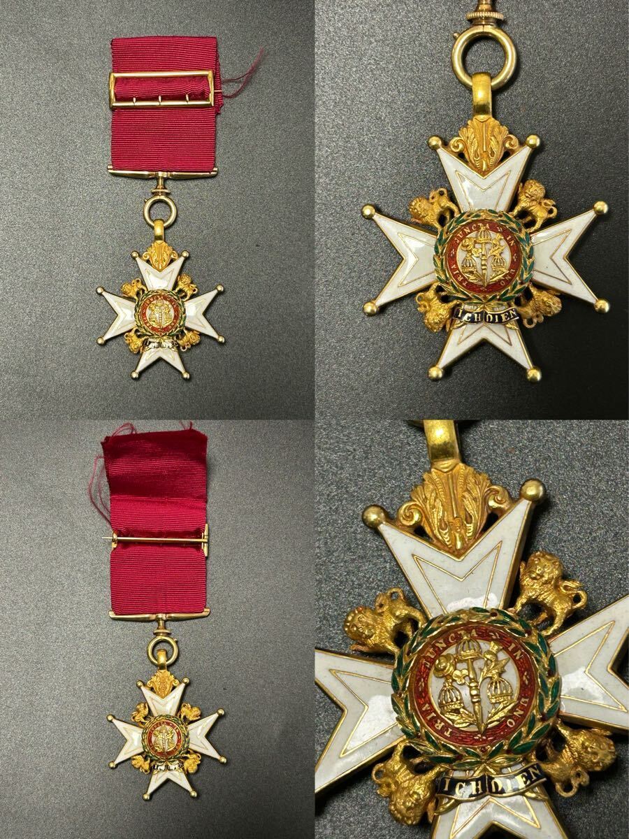 外国勲章 バス勲章 イギリズの騎士団勲章 約1869年 金質 18K 刻印 約45.83g(勲章)｜売買されたオークション情報、yahooの商品情報をアーカイブ公開 - オークファン ...