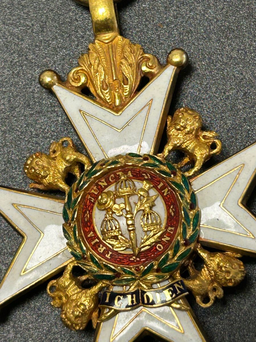 外国勲章 バス勲章 イギリズの騎士団勲章 約1869年 金質 18K 刻印 約45.83g(勲章)｜売買されたオークション情報、yahooの商品情報をアーカイブ公開 - オークファン ...