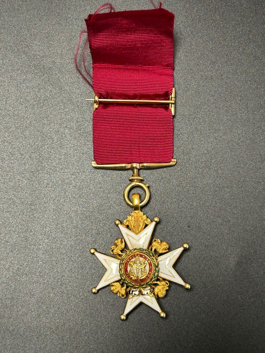 外国勲章 バス勲章 イギリズの騎士団勲章 約1869年 金質 18K 刻印 約45.83g(勲章)｜売買されたオークション情報、yahooの商品情報をアーカイブ公開 - オークファン ...