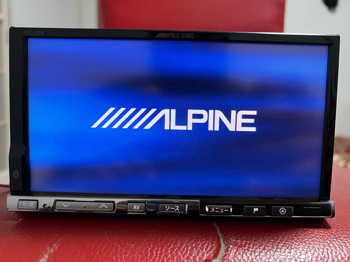 Yahoo!オークション - アルパイン VIE-X08 Bluetooth USB DVD