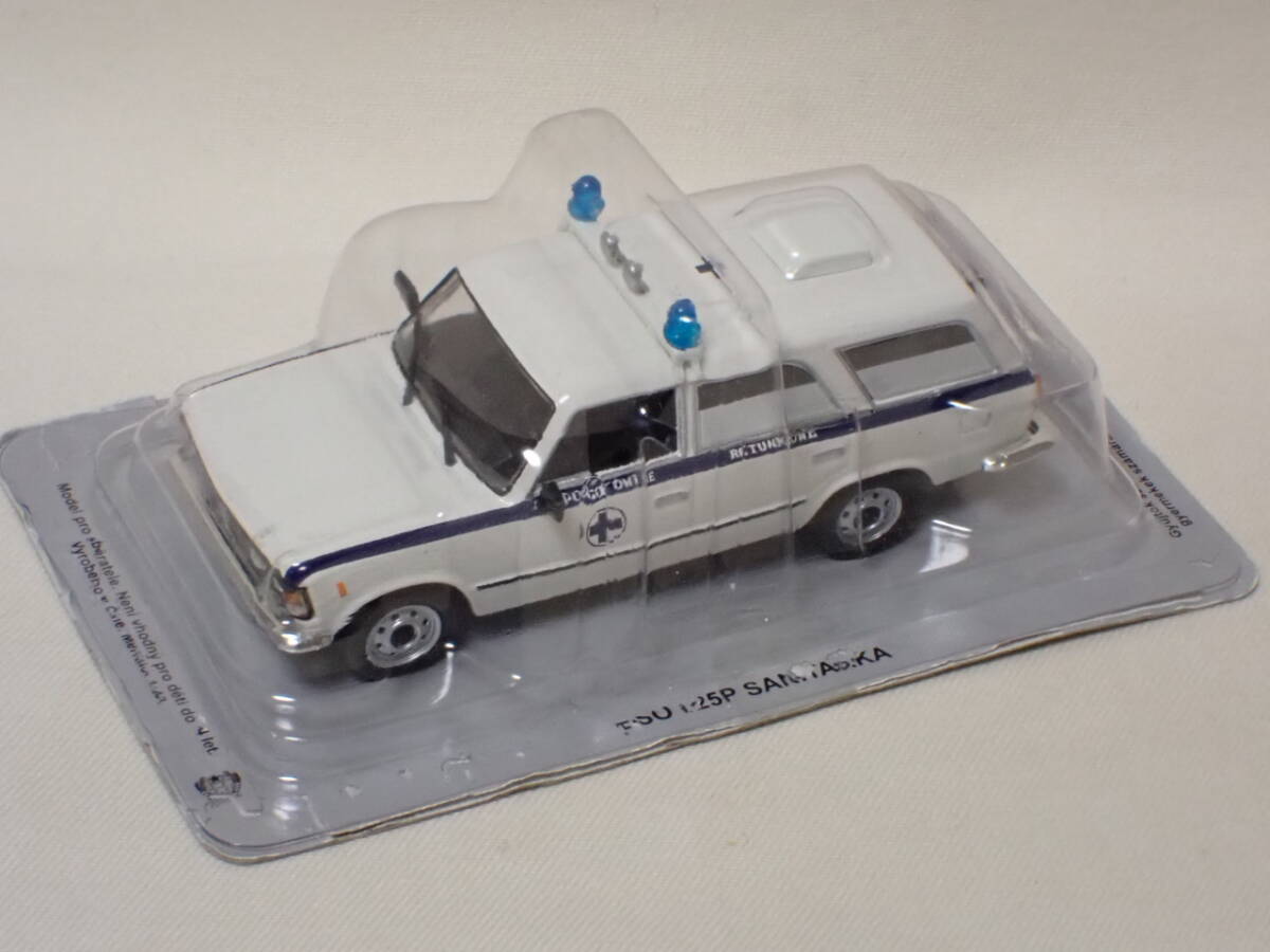 Yahoo!オークション - レア 1/43 ポーランド FSO 125P 救急車 アンビュ...