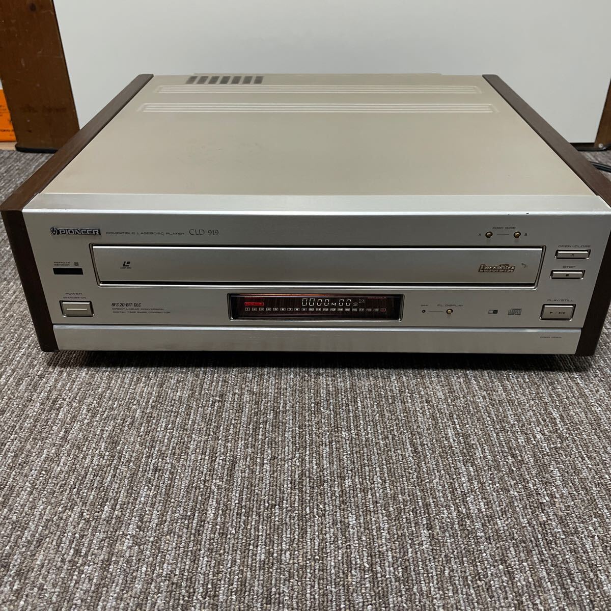 Yahoo!オークション - PIONEER パイオニア LDプレーヤー CLD-919 レー...