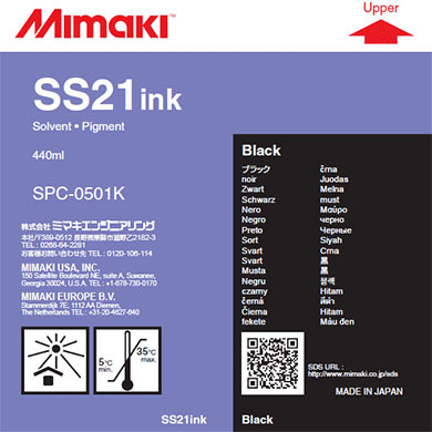 Yahoo!オークション - ミマキ SS21 MIMAKI インクカートリッジ ブラッ...