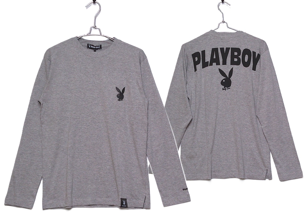 Yahoo!オークション - 即決 PLAYBOY/プレイボーイ ロンT SIZE=L