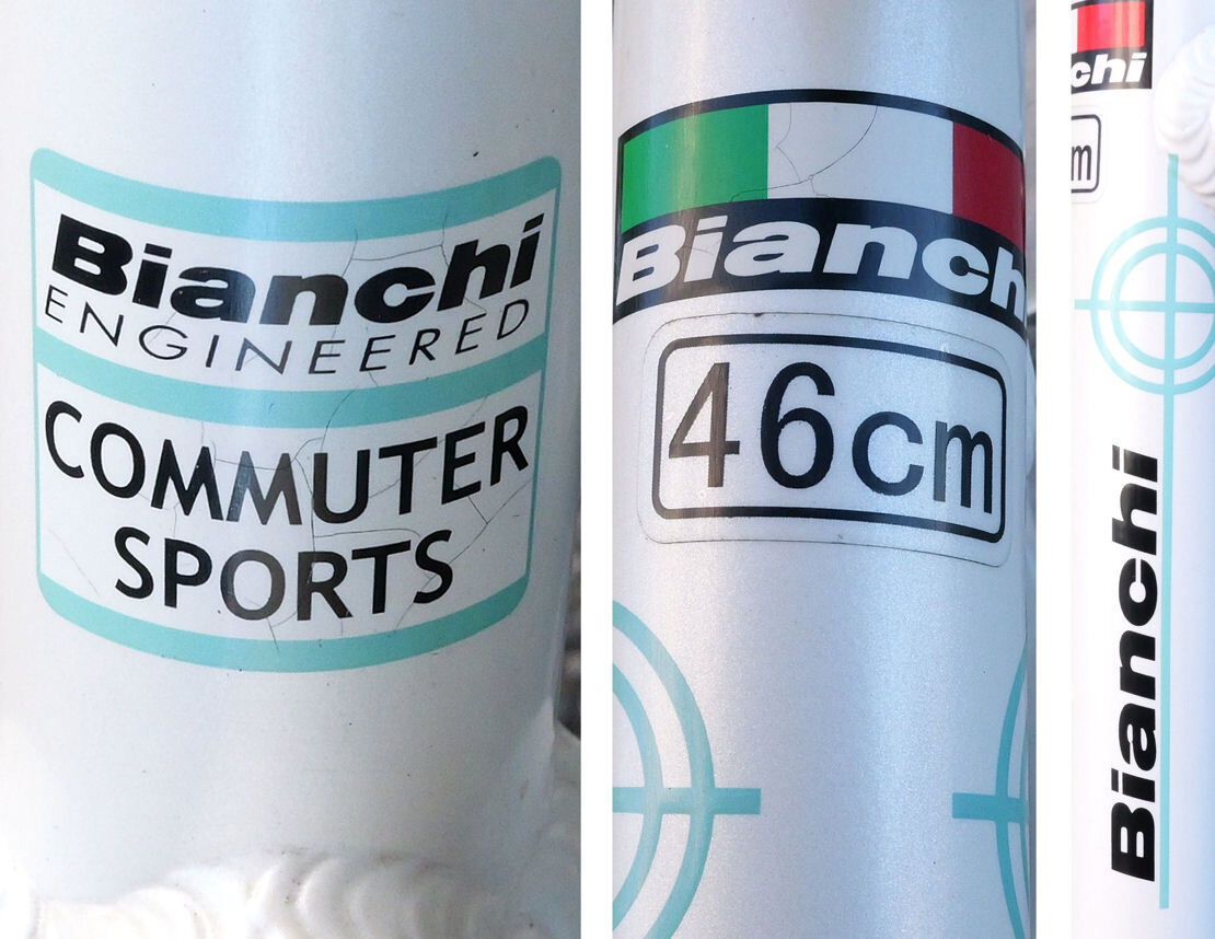 Yahoo!オークション - Bianchi(ほぼ美品)Commuter Sport)Viale)タイヤ...