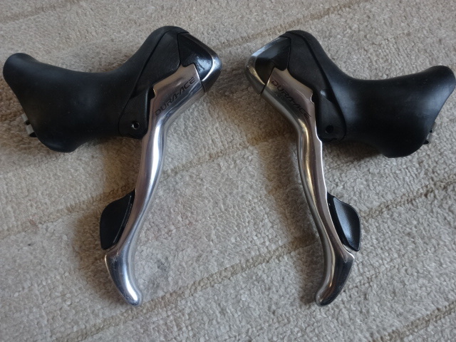 Yahoo!オークション - SHIMANO ST-7801 2×10 Dura-Ace シマノ デュラ...