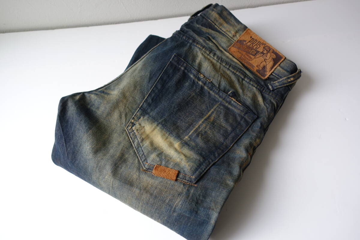 Yahoo!オークション - Prps BARRACUDA バラクーダ デニム パンツ 34イ...