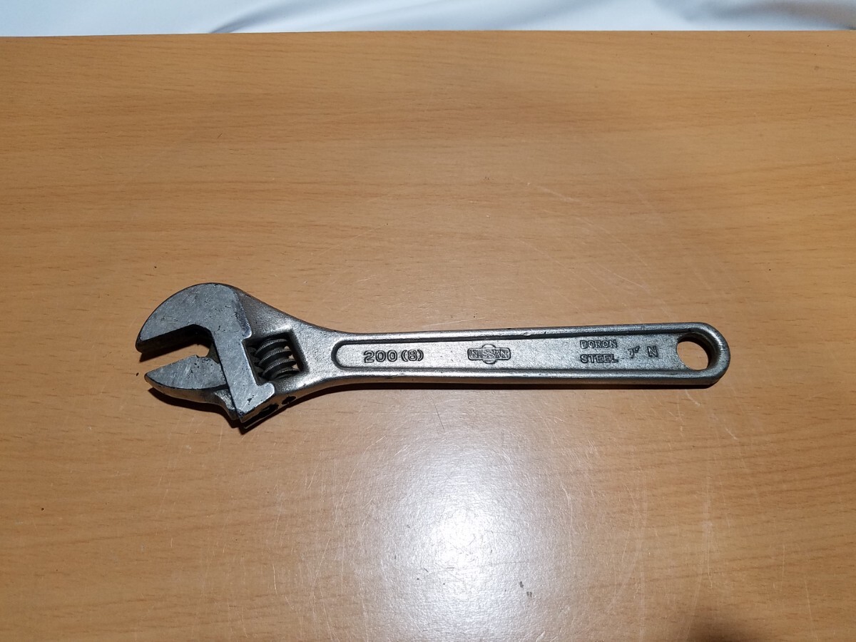 Yahoo!オークション - 188-2 日産 純正 KTC 200mm モンキーレンチ 車載...