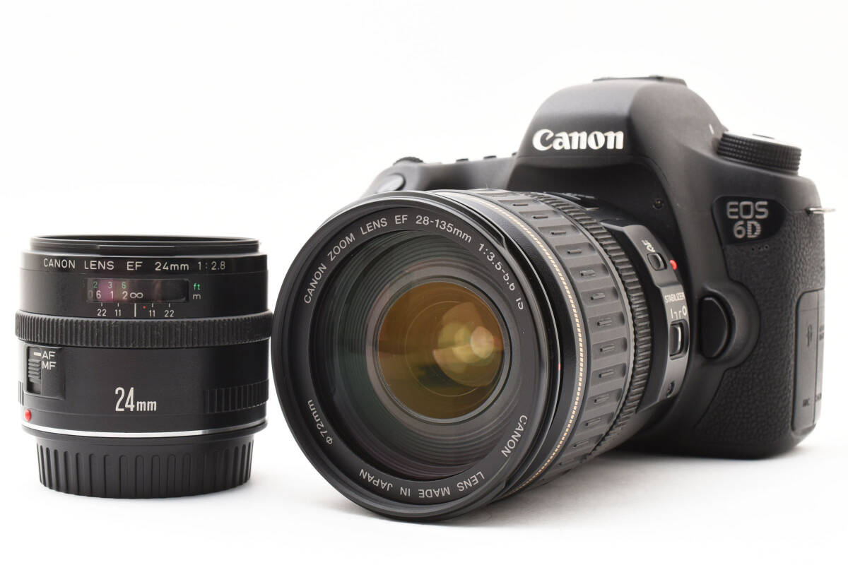 Yahoo!オークション - Canon EOS 6D / EF 28-135mm F3.5-5.6 IS / EF 2...