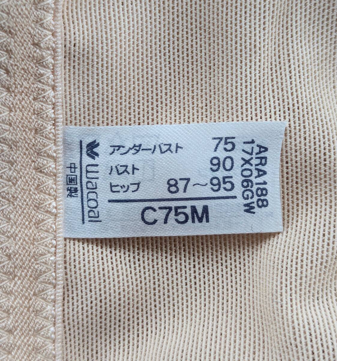 Yahoo!オークション - 1687 極美品 Wacoal ワコール ARA188 優美定番 ...