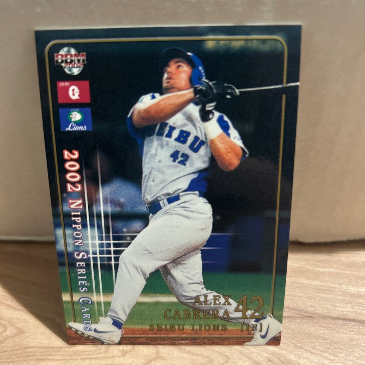 Yahoo!オークション - 2002BBM s48 カブレラ 日本シリーズ 西武ライオ...