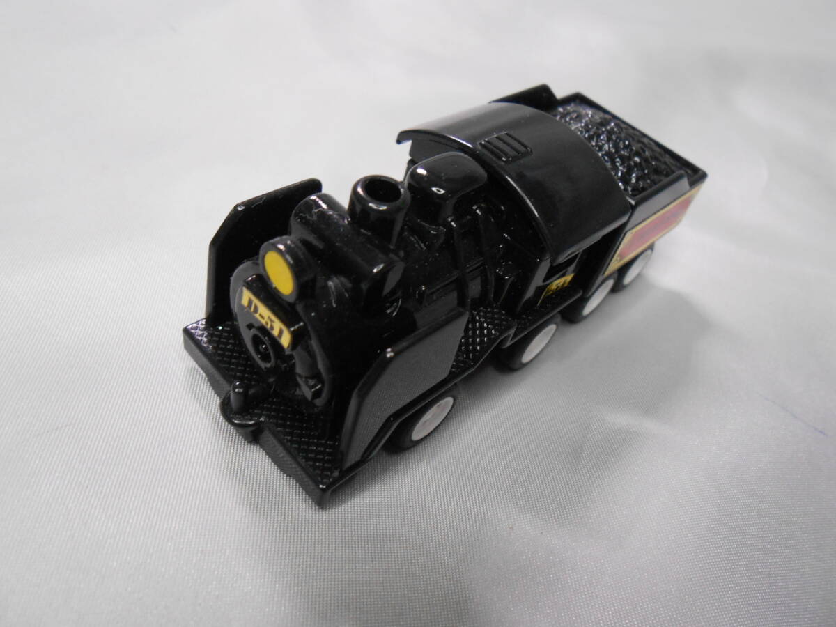 Yahoo!オークション - 中古 チョロQ トレイン D51 SL 蒸気機関車 タ...
