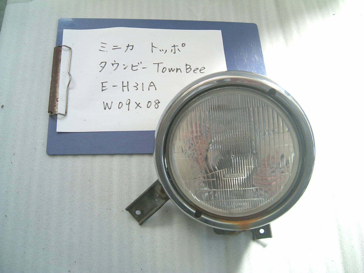 Yahoo!オークション - 三菱 ミニカトッポ タウンビー ヘッドライト左 E...