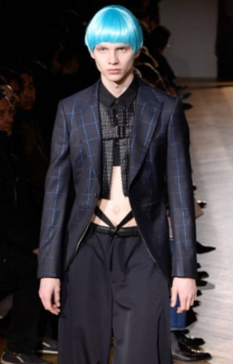 Yahoo!オークション - COMME des GARCONS HOMME PLUS 17FW ベスト ドッ...