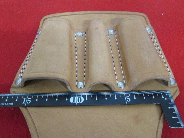 Yahoo!オークション - L816 皮製 ペンチ差 型押 / 3丁用 // 計2点