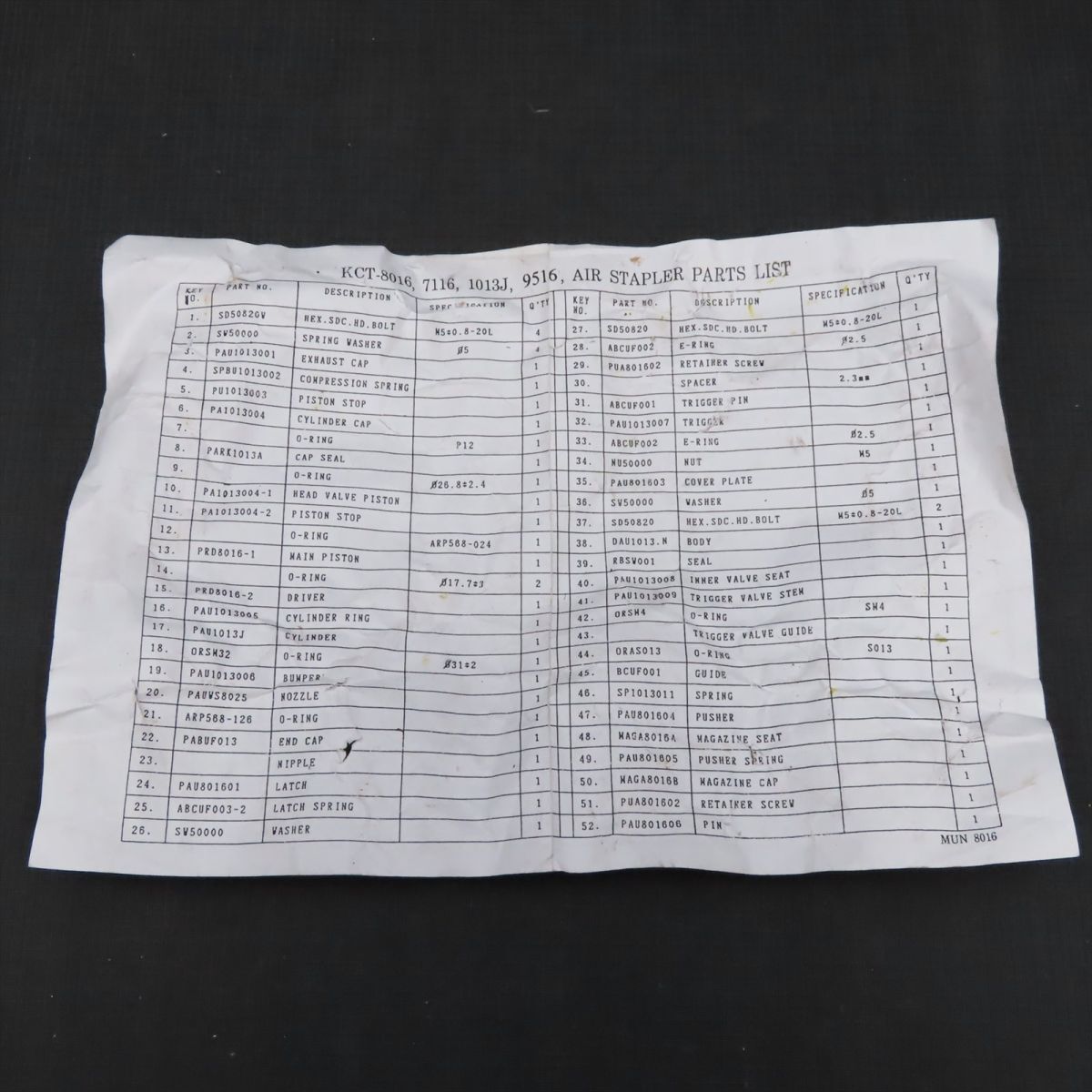 Yahoo!オークション - NTB 常圧エアータッカー KCT-9516 肩幅12.4×足...