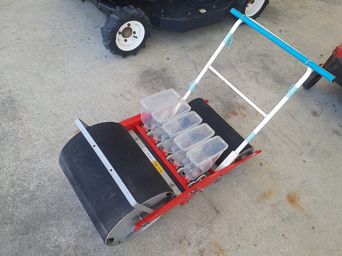Yahoo!オークション - 徳島 みのる 5連 播種機 PWX-10 ベジタブルシー...