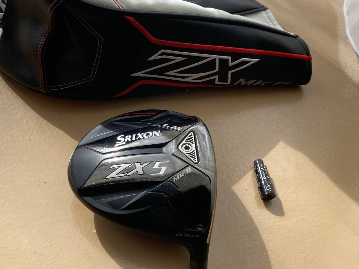 スリクソン ZX5 MK2 LS 9.5度 ヘッドカバー＆おまけスリーブ付き(ヘッド)｜売買されたオークション情報、yahooの商品情報をアーカイブ公開 - オークファン（aucfan.com）