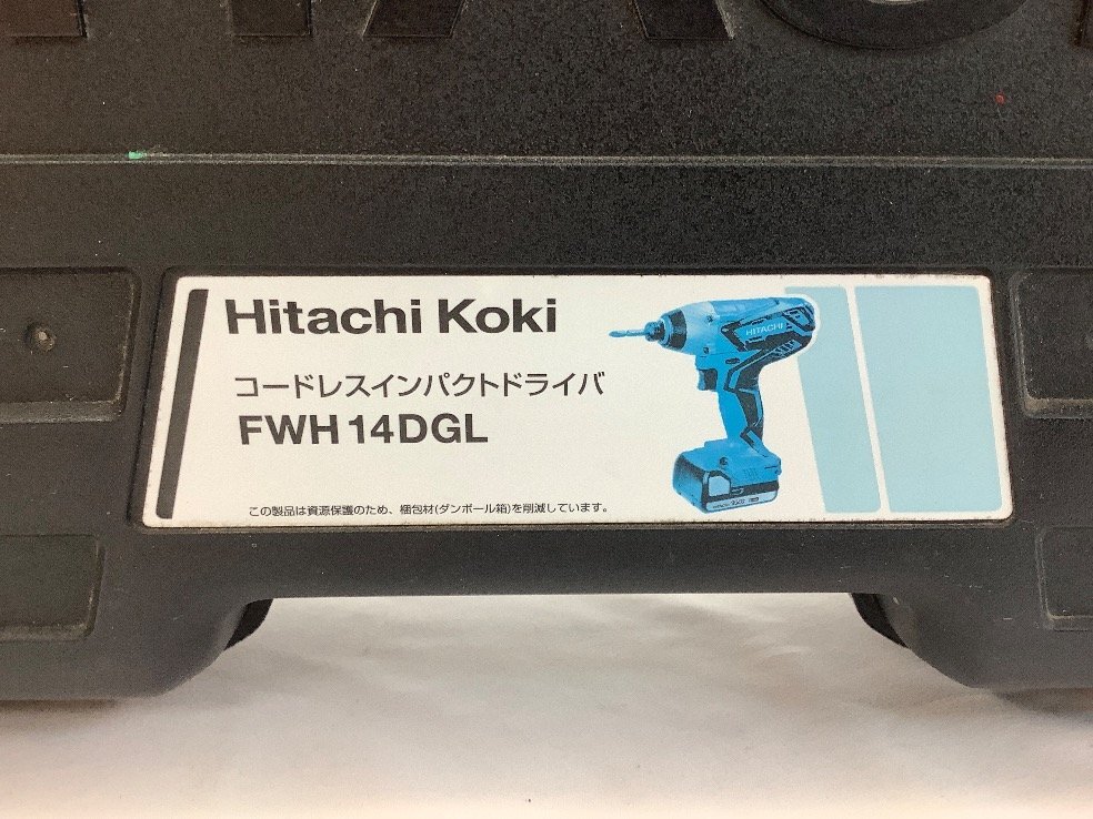 Yahoo!オークション - 日立工機 コードレスインパクトドライバ FWH 14D...