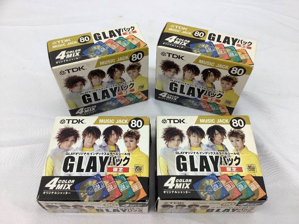 Yahoo!オークション - TDK MD/GLAYパック/GLAYオリジナルインデックス&...