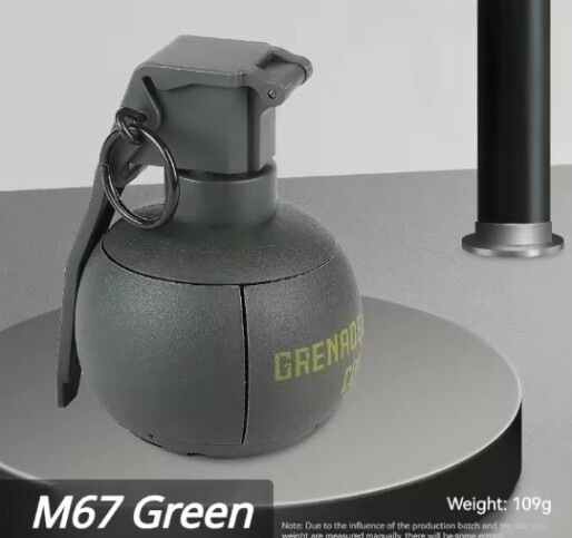 Yahoo!オークション - サバイバルゲーム用手榴弾 米軍 アップル M67
