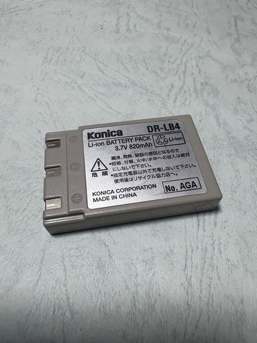 Yahoo!オークション - 送料無料 中古 コニカ純正品 DR-LB4 リチウムイ...