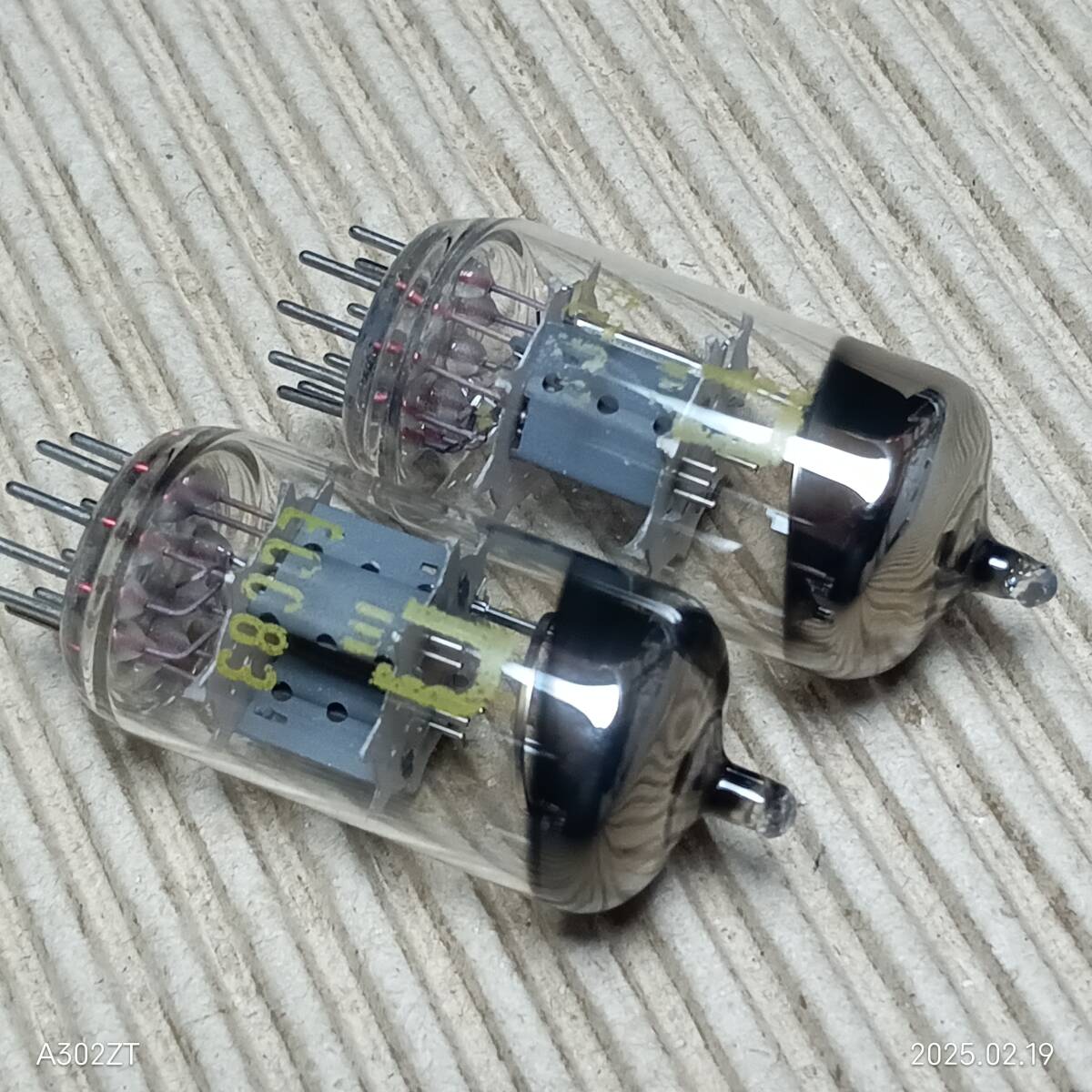 Yahoo!オークション - ECC83/12AX7 RFT プリント擦れの2本 試験済 F 3...
