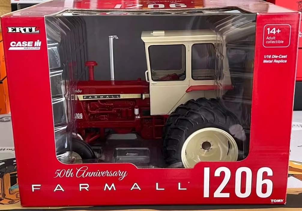Yahoo!オークション - 送料無料 ERTL CASE 1 16 Farmall 1206