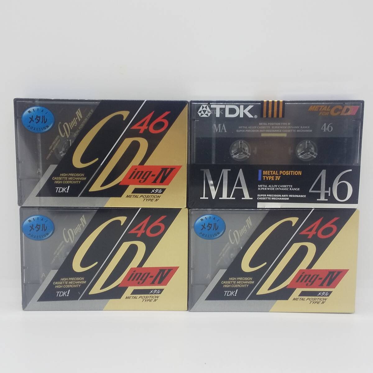 Yahoo!オークション - TDK MA46 / CD ing-Ⅳ メタルポジション カセッ...