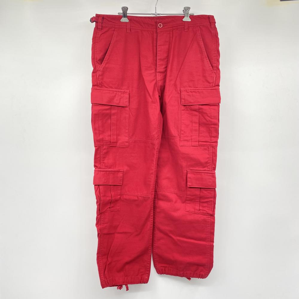 Yahoo!オークション - Supreme 21AW Cargo Pant サイズ34 赤 シュプリ...