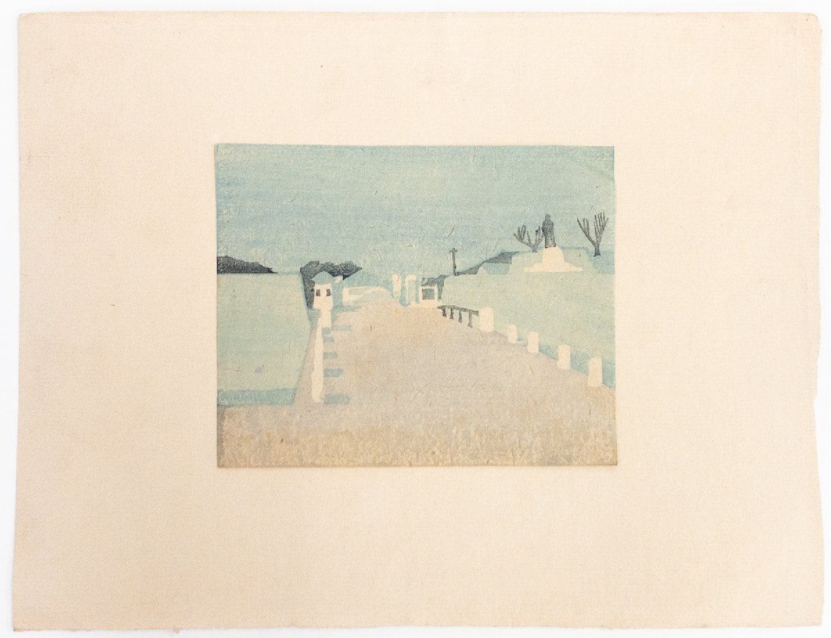 Yahoo!オークション - 【SHIN】平川龍彦 「静岡兵営」 木版画 シート