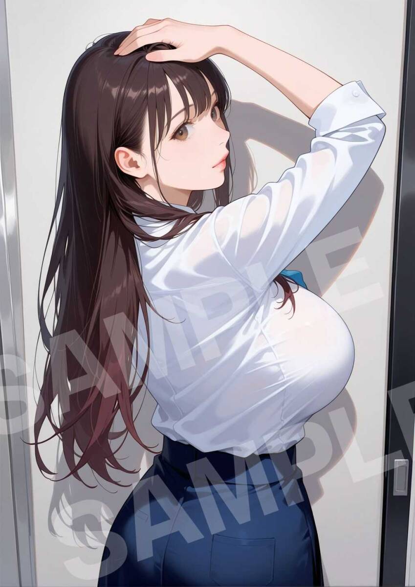 Yahoo!オークション - No.162_オリジナル 美女 美少女 高画質 A4 一点...