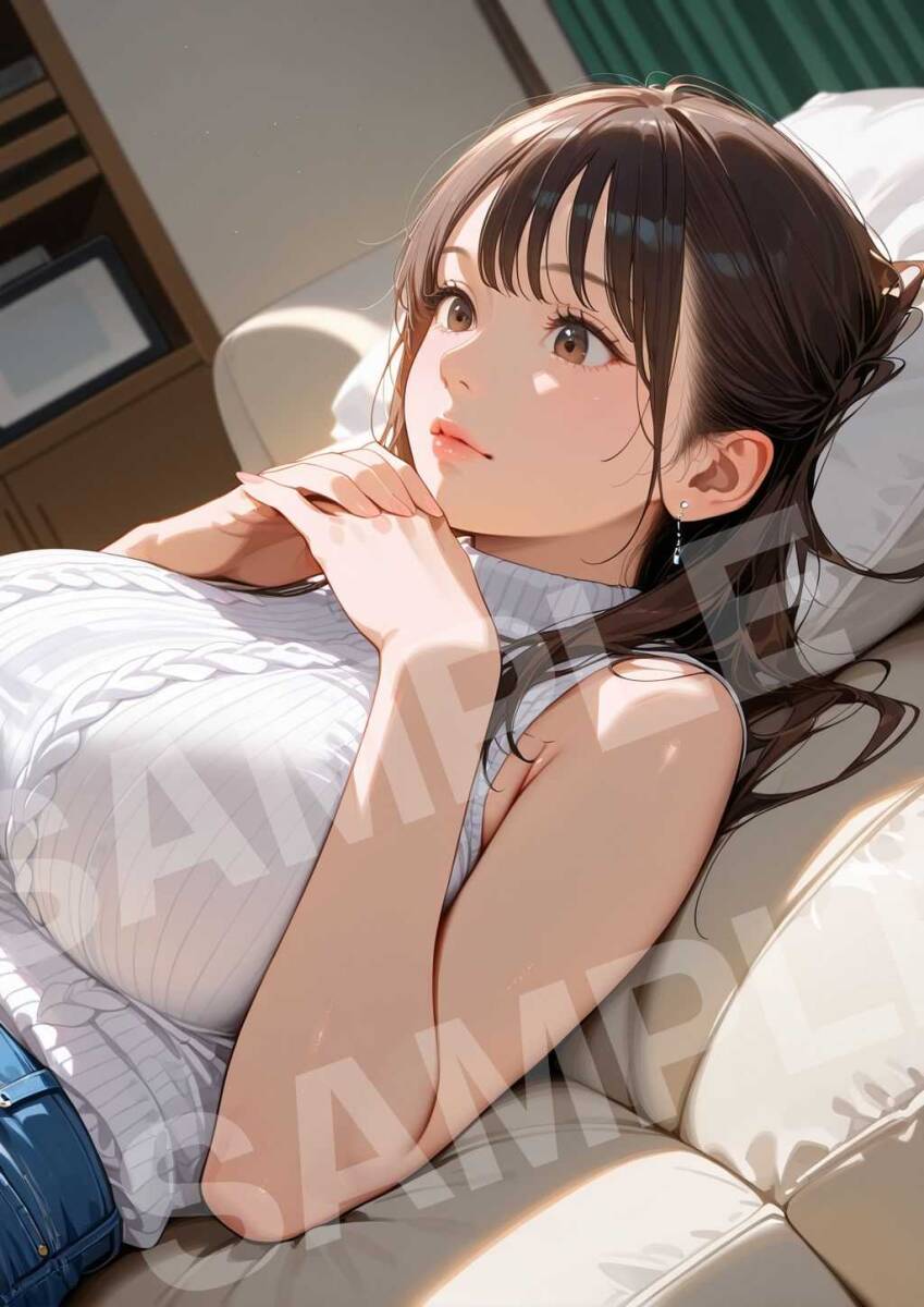 Yahoo!オークション - No.042_オリジナル 美女 美少女 高画質 A4 一点...