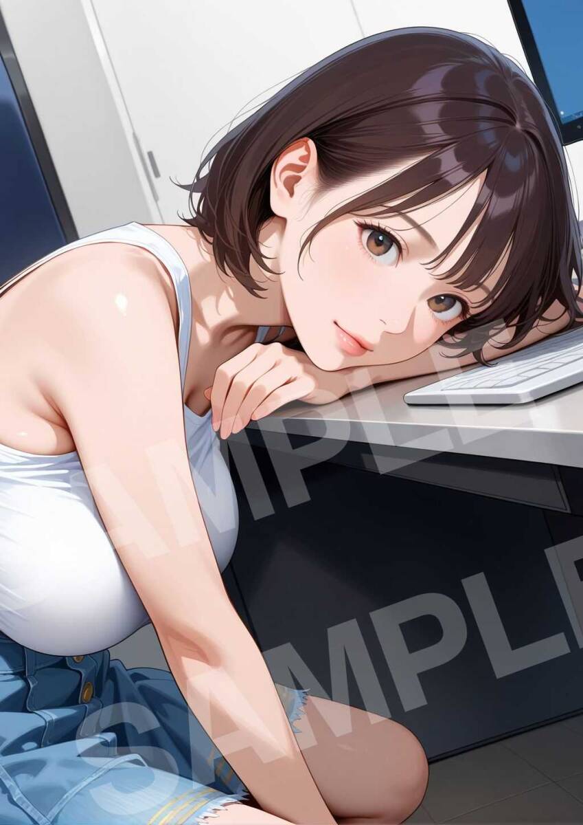 Yahoo!オークション - No.135_オリジナル 美女 美少女 高画質 A4 一点...