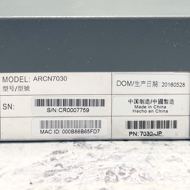 Yahoo!オークション - 3718//Aruba Networks 7030 MODEL ARCN7030