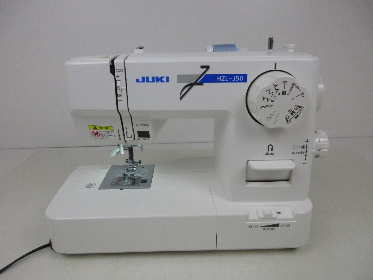 Yahoo!オークション - 【一部動作確認済】 ミシン JUKI HZL-J50 ジュー...