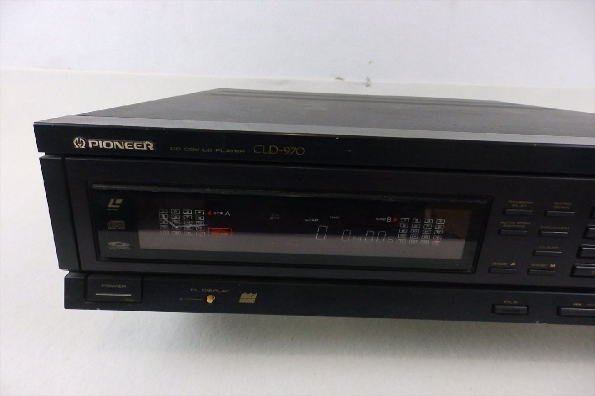 Yahoo!オークション - PIONEER パイオニア CLD-970 レーザーディスク...