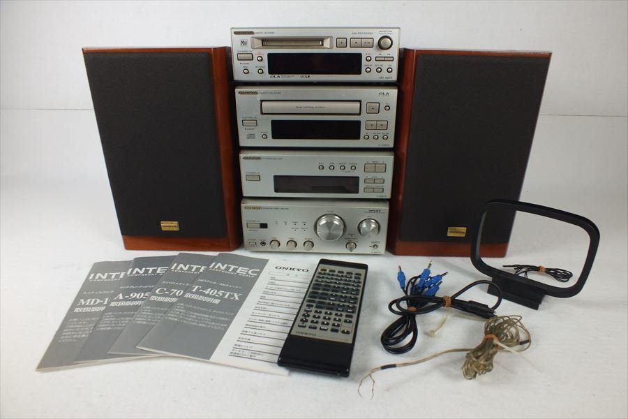 Yahoo!オークション - 1円スタート ONKYO オンキョー MD-105TX C-705T...
