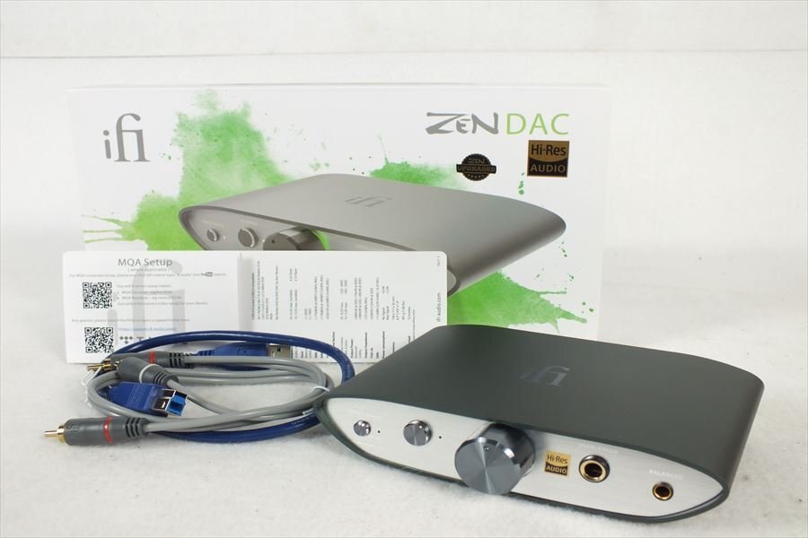 1円スタート iFi Audio アイファイオーディオ ZEN DAC V2 DAC 現状品 250101Y8961(その他)｜売買されたオークション情報、yahooの商品情報をアーカイブ公開 ...