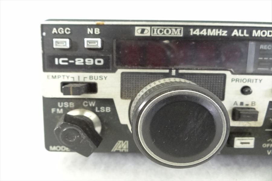 Yahoo!オークション - ICOM アイコム IC-290 IC-HM11 トランシーバー ...