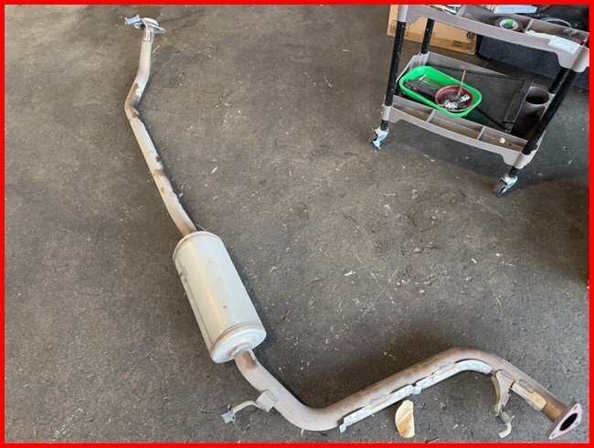 Yahoo!オークション - ヴェゼル RU3 センターパイプ 管理番号 5194