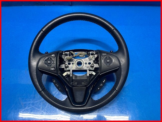 Yahoo!オークション - ヴェゼル RU3 ステアリングホイール ハンドル 管...