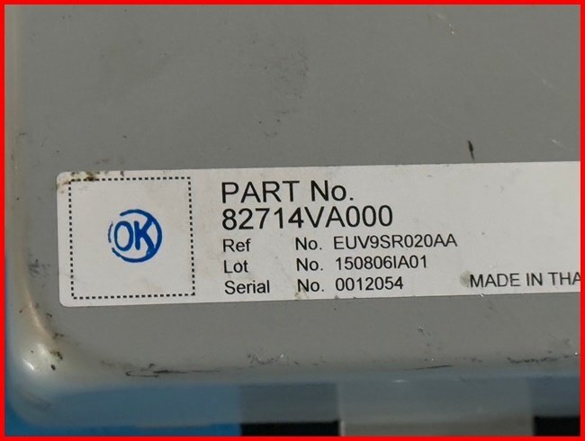 Yahoo!オークション - レヴォーグ VM4 コンピューター 82714VA000 管理...