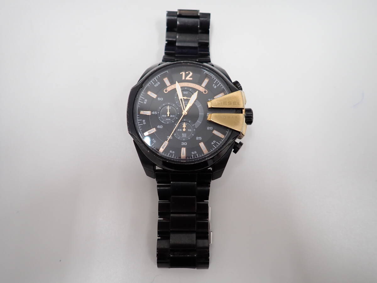 Yahoo!オークション - 5781 DIESEL DZ-4309 ディーゼル メガチーフ 腕...