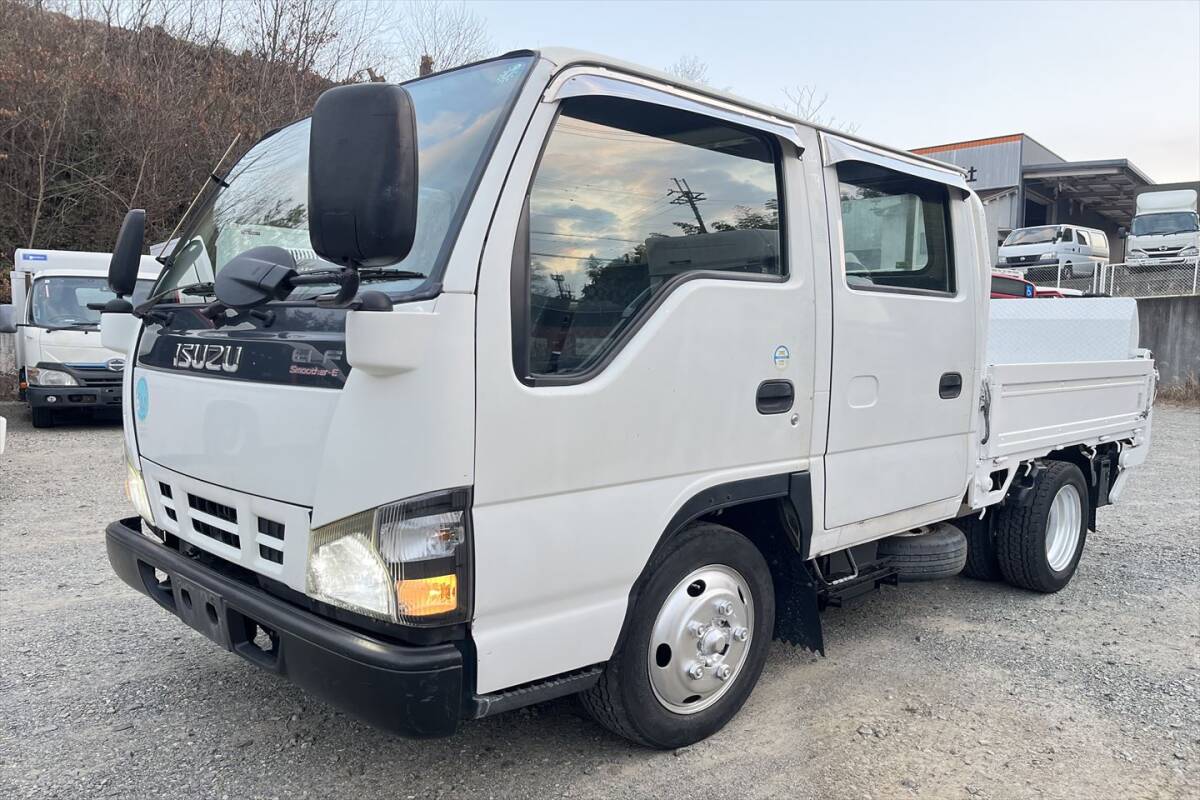 Yahoo!オークション - 動画有 売り切り H17年 いすゞ エルフ Wキャブ ...