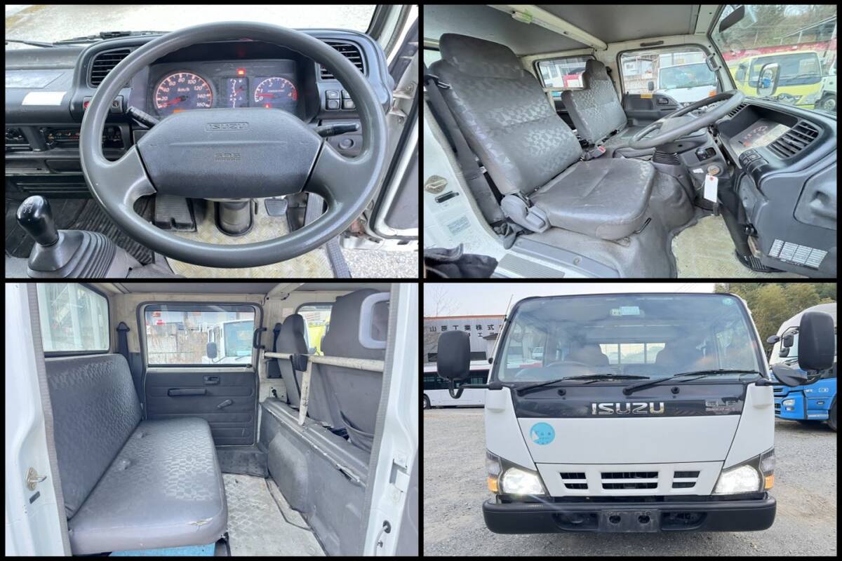 Yahoo!オークション - 動画有 売り切り H17年 いすゞ エルフ Wキャブ ...