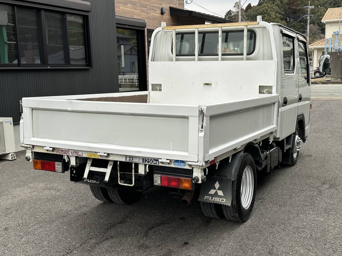 Yahoo!オークション - 動画有 売り切り H23年 三菱 キャンター Wキャブ...