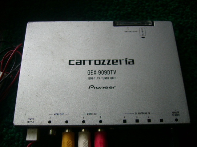 Yahoo!オークション - (^^ カロッツェリア GEX-909DTV TVチューナー