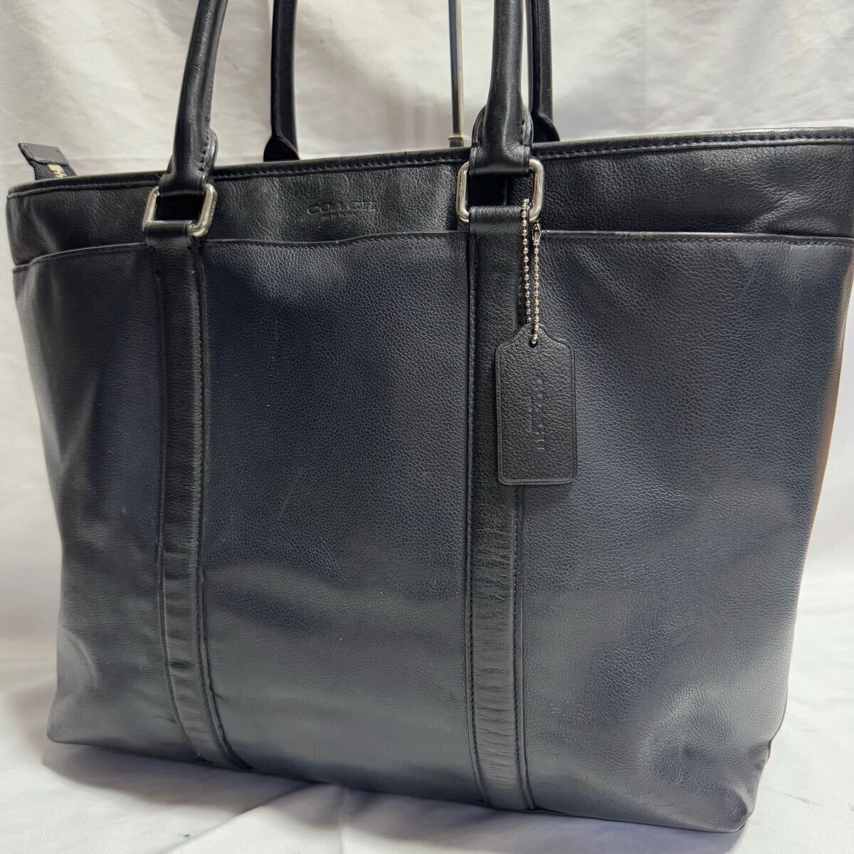 Yahoo!オークション - 極美品 A4 COACH コーチ トートバッグ メトロポ...